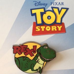 Disney | Accessories | Limited Release Disneys Toy Story Rex Pin | Poshmark